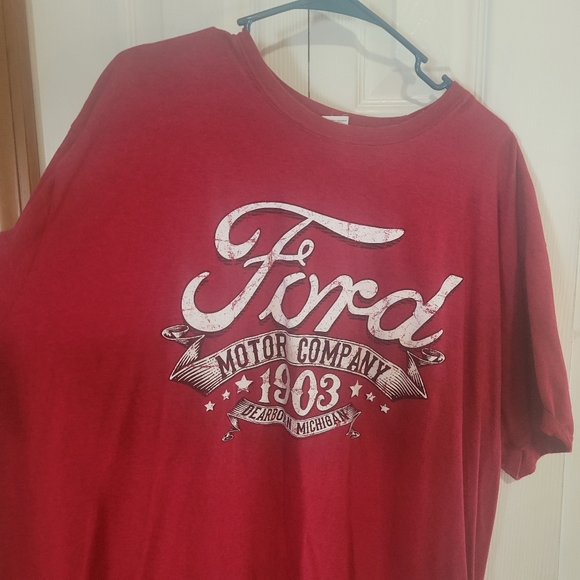 Ford | Shirts | Ford Red Graphic Tshirt | Poshmark